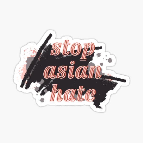 Stop Asian Hate Fortune Cookie Fundraiser Sticker Stickers, Labels ...