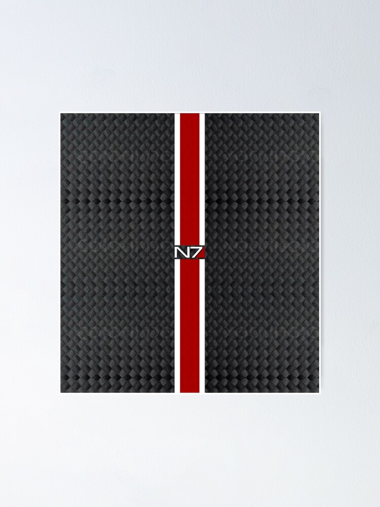 "N7" Poster by BoneAppleTee | Redbubble
