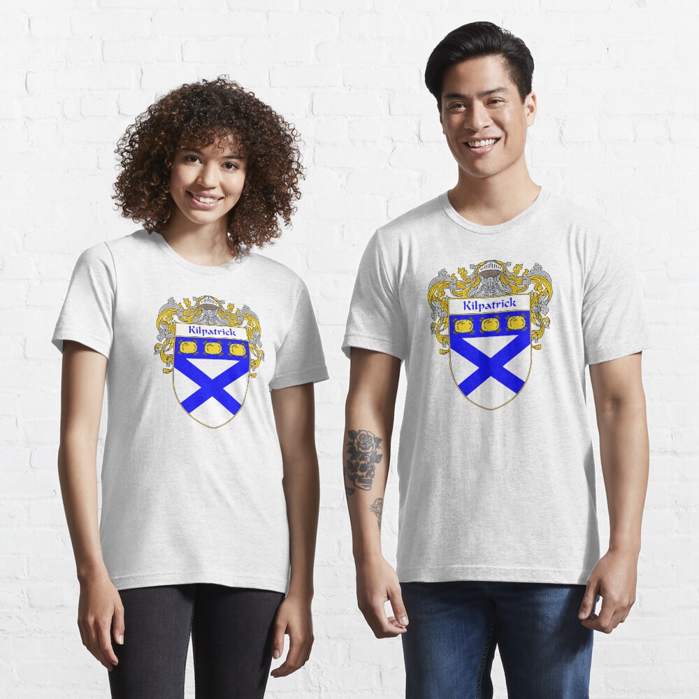 "Kilpatrick Coat of Arms/Family Crest" T-shirt by IrishArms | Redbubble ...