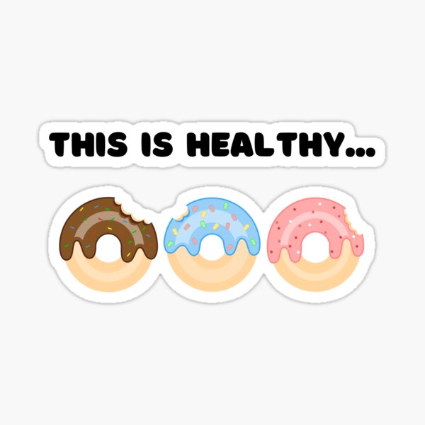 "This is Healthy Meme" Sticker by ZuLa-Store | Redbubble