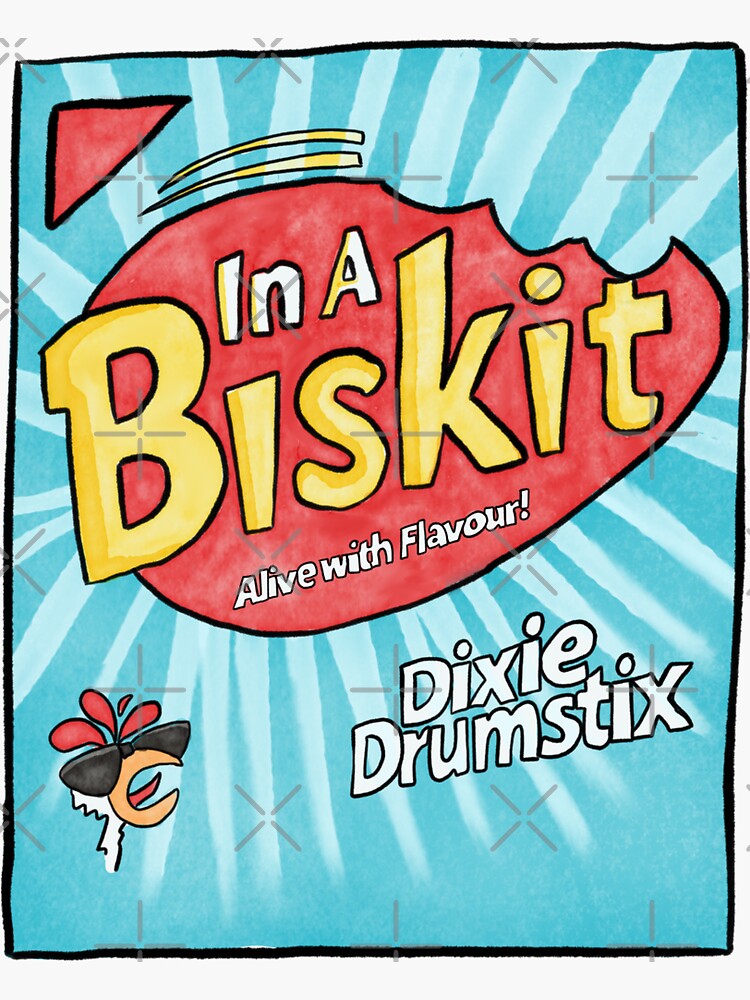 "Dixie Drumsticks" Sticker for Sale by CloverFi | Redbubble