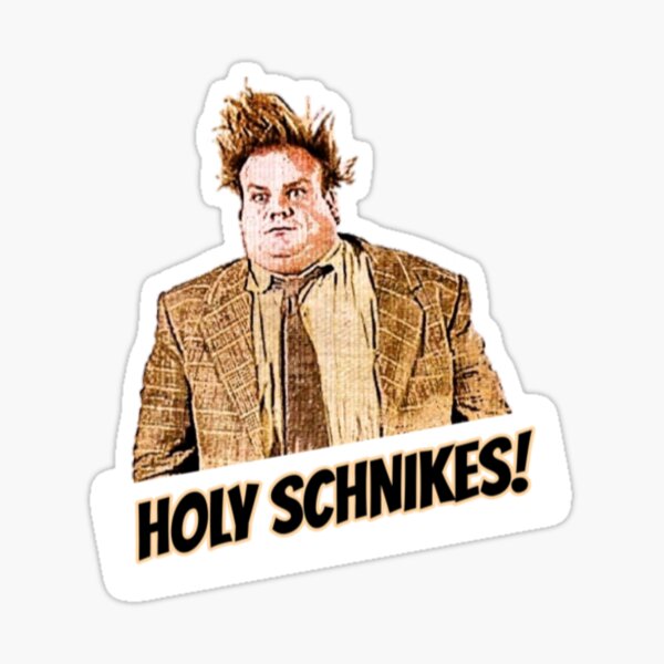 "Holy Schnikes T-ShirtFunny Design - Holy Schnikes - Chris" Sticker for ...