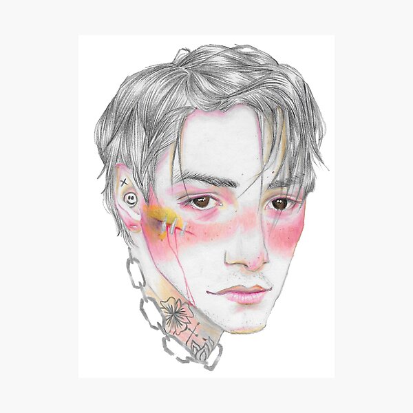 "Eboy Keanu Reeves-Illustration" Fotodruck von maddie-sun | Redbubble