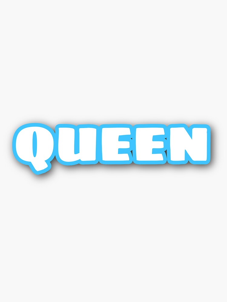 "Queen sticker " Sticker by prettyartbyky | Redbubble