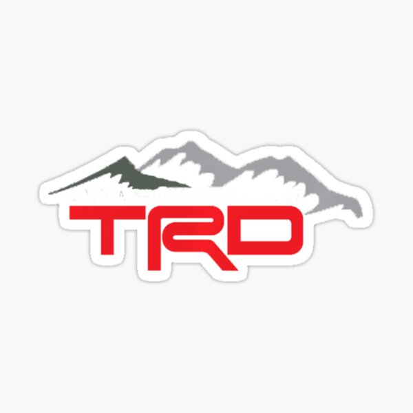 "Trd Racing Development" Sticker for Sale by Joppepgib62848 | Redbubble