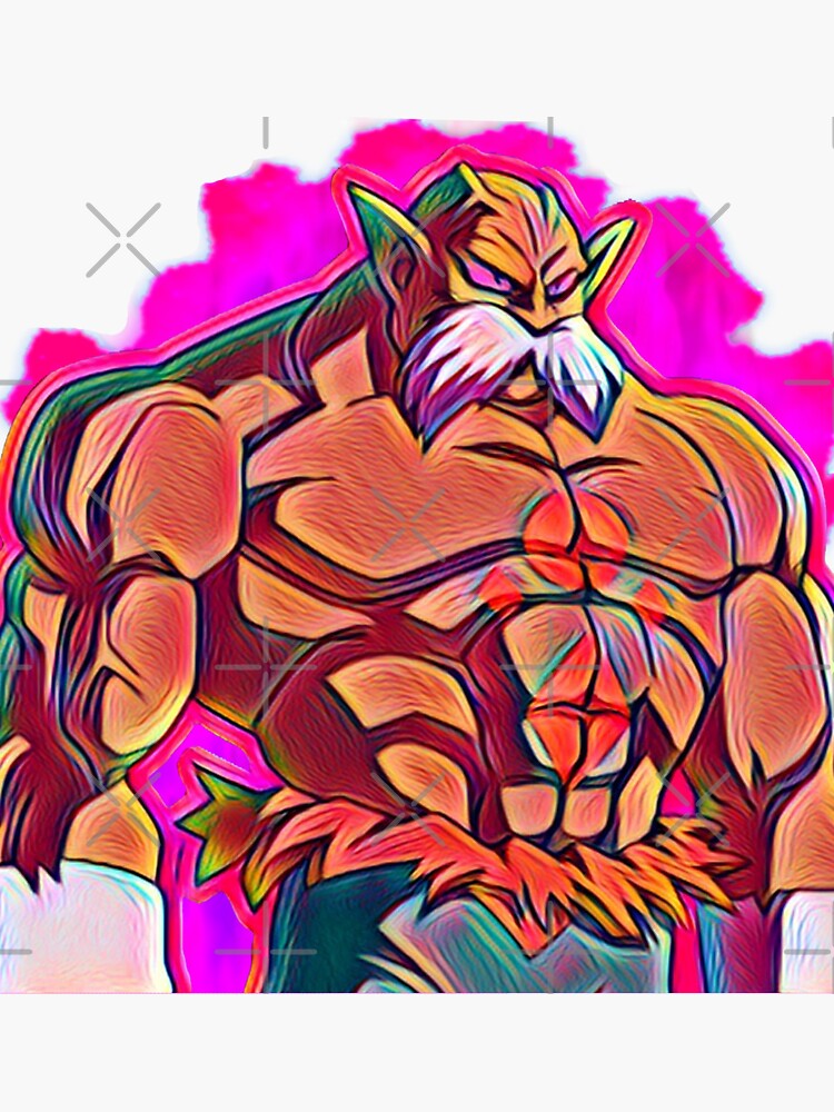 "Train Insaiyan Toppo God of Destruction Form" Sticker for Sale by ...