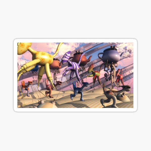 "Over Under" Sticker by sbaker5 | Redbubble