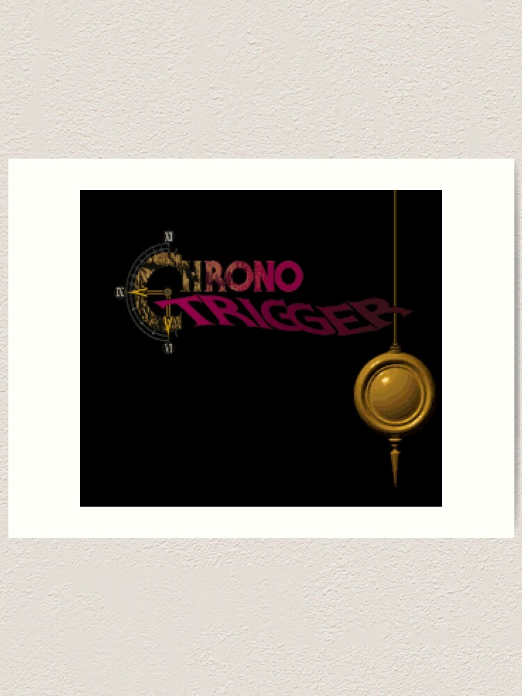 "Chrono Trigger - Logo" Art Print by muramas | Redbubble