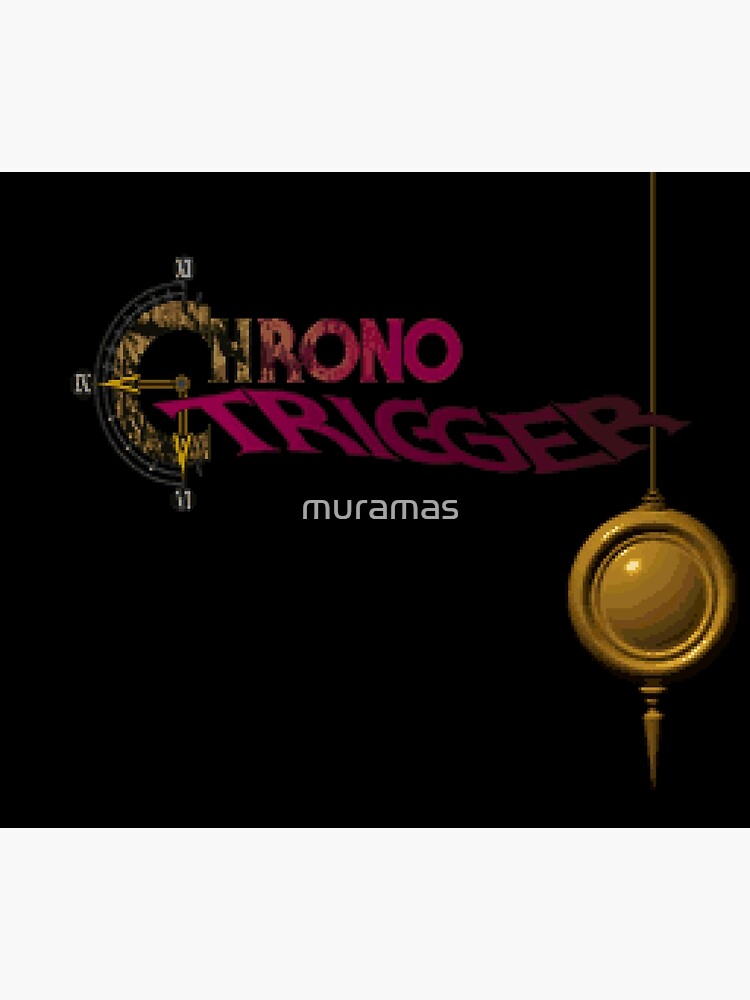 "Chrono Trigger - Logo" Art Print by muramas | Redbubble