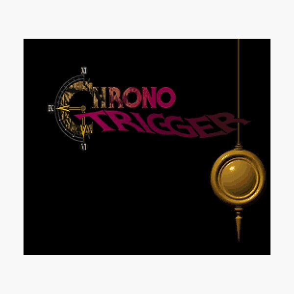 "Chrono Trigger - Logo" Photographic Print by muramas | Redbubble