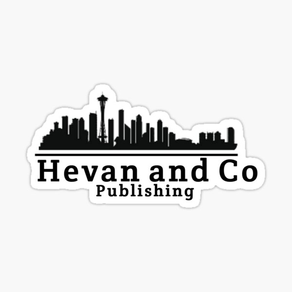 "Hevan and Co Seattle Skyline" Sticker for Sale by evandparsons | Redbubble
