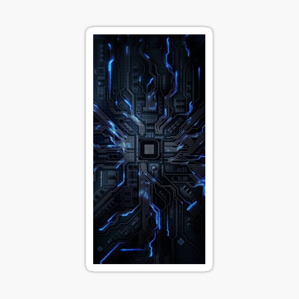 "motherboard" Sticker by Petar1989 | Redbubble