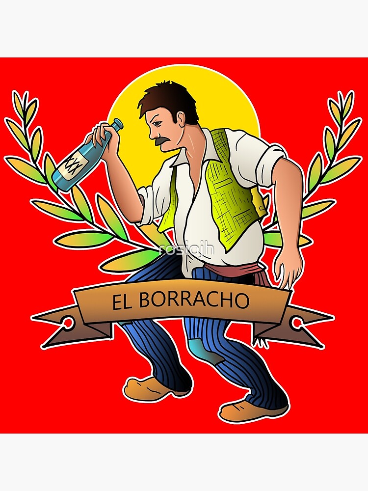Impression sur toile « el boracho », par rosiojh | Redbubble