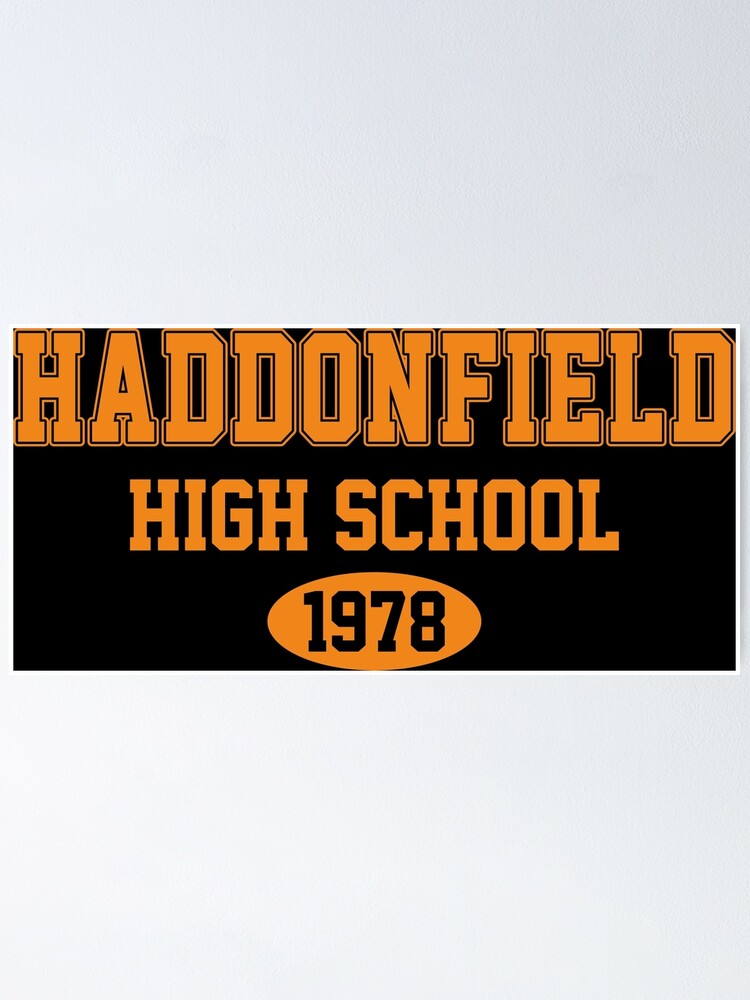 "Haddonfield High School 1978" Poster by skndaa | Redbubble