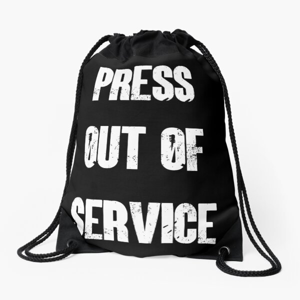 Out Of Order Drawstring Bags | Redbubble