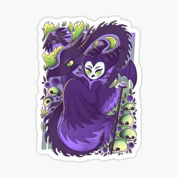 "Purple Dragon" Sticker for Sale by TaylorRoss1 | Redbubble