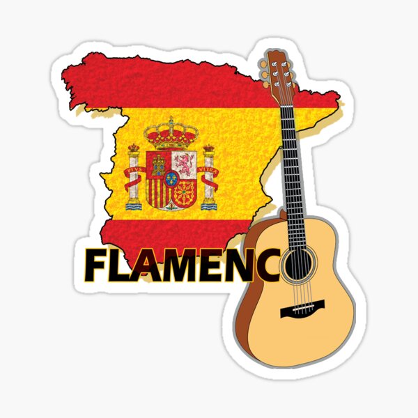 "Flamenco" Sticker by StoneBluePlanet | Redbubble