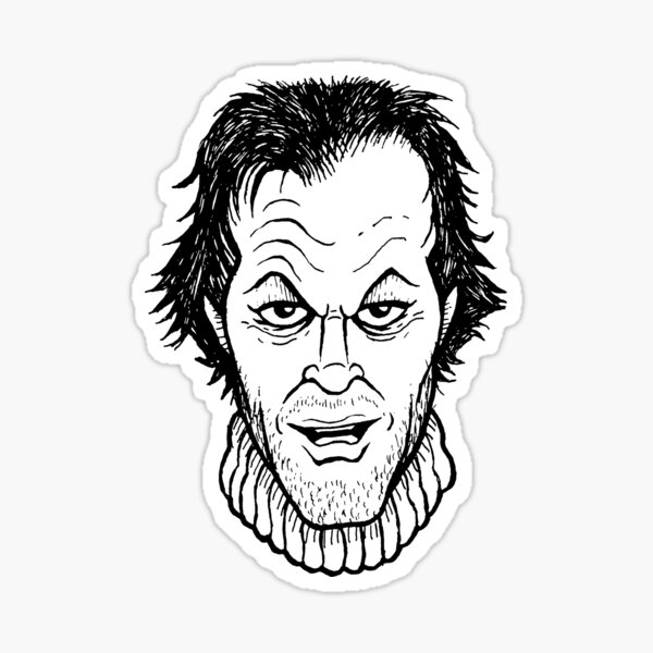 "Jack" Sticker for Sale by MalcolmKirk | Redbubble