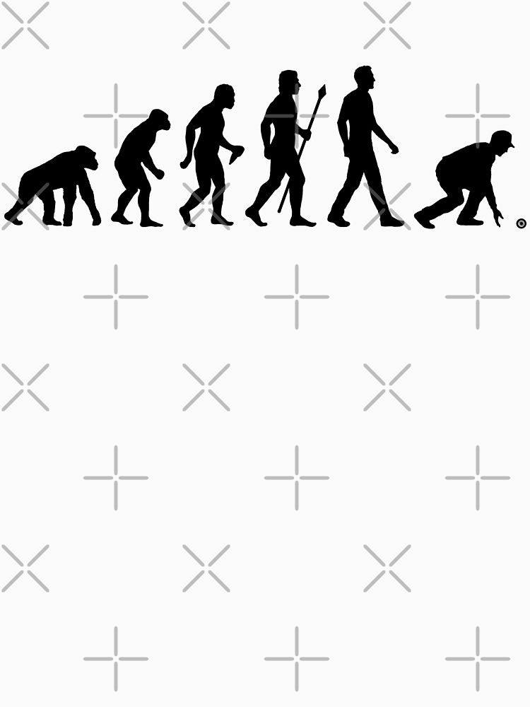 "Funny Lawn Bowls Evolution Of Man" Essential T-Shirt for Sale by ...
