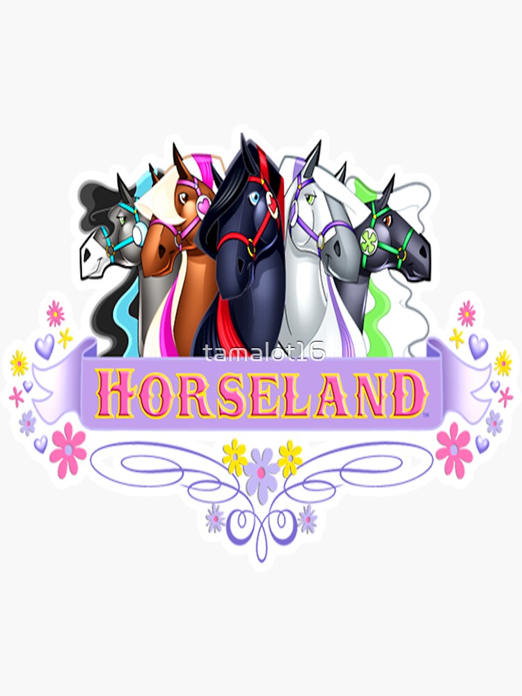 "Horseland horses characters horseland shirt " Sticker for Sale by ...