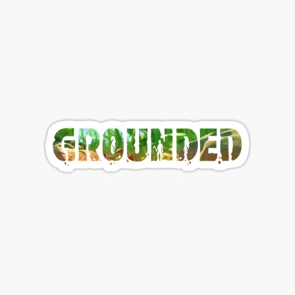 "Grounded Logo Classic T-Shirt" Sticker for Sale by estherloui | Redbubble