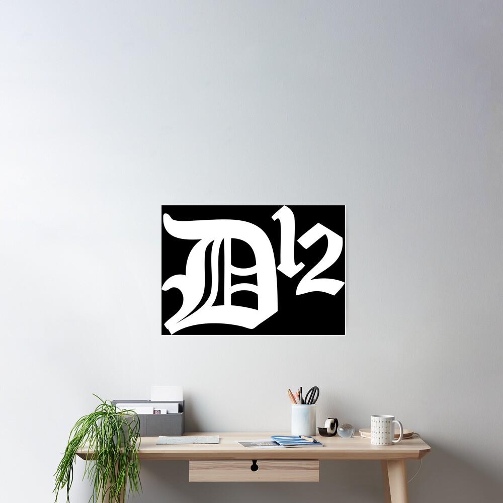 "D12" Poster for Sale by crossesdesign | Redbubble
