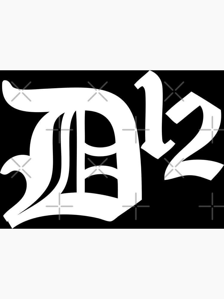 "D12" Poster for Sale by crossesdesign | Redbubble