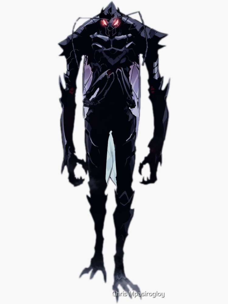 "Beru Solo Leveling" Sticker for Sale by fitainment | Redbubble