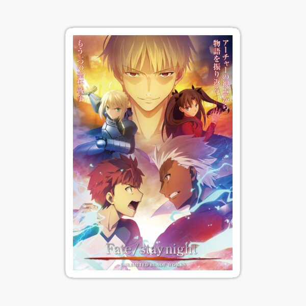 "Fate Stay Night" Sticker by Marucchi | Redbubble