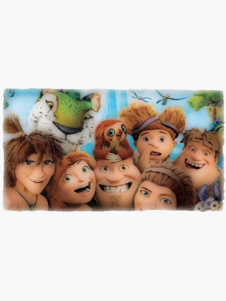 "The croods" Sticker for Sale by GregoryPowers | Redbubble