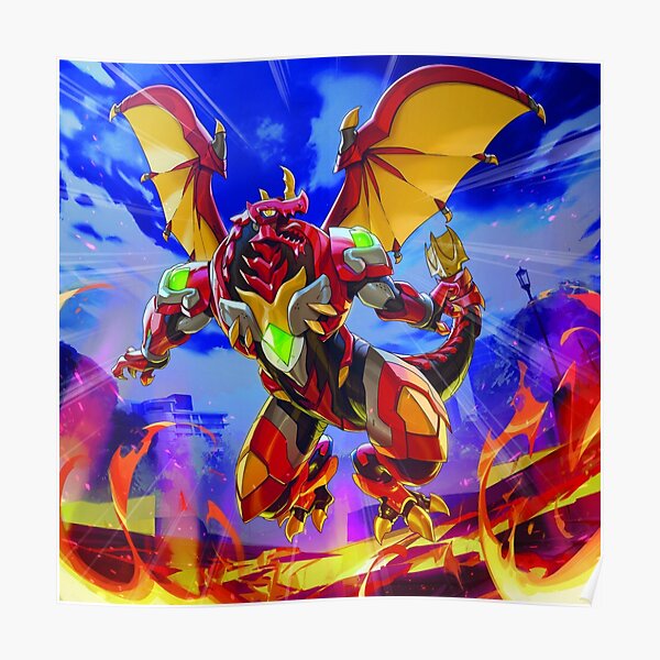 "Bakugan " Poster by Creations7 | Redbubble