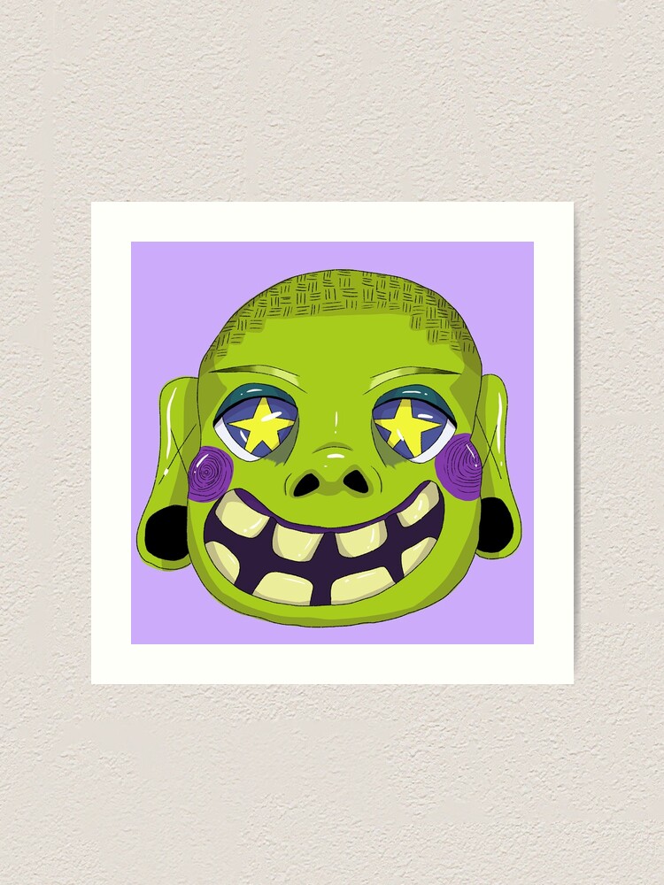 "Cute troll face" Art Print for Sale by annoyingarts | Redbubble