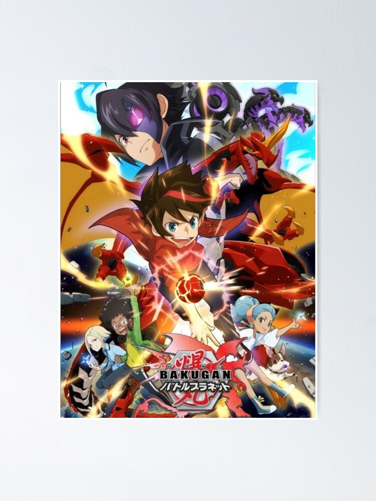 "Bakugan " Poster for Sale by Creations7 | Redbubble