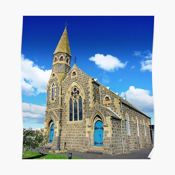 "Old Uniting Church in Werribee" Poster by EdsMum | Redbubble