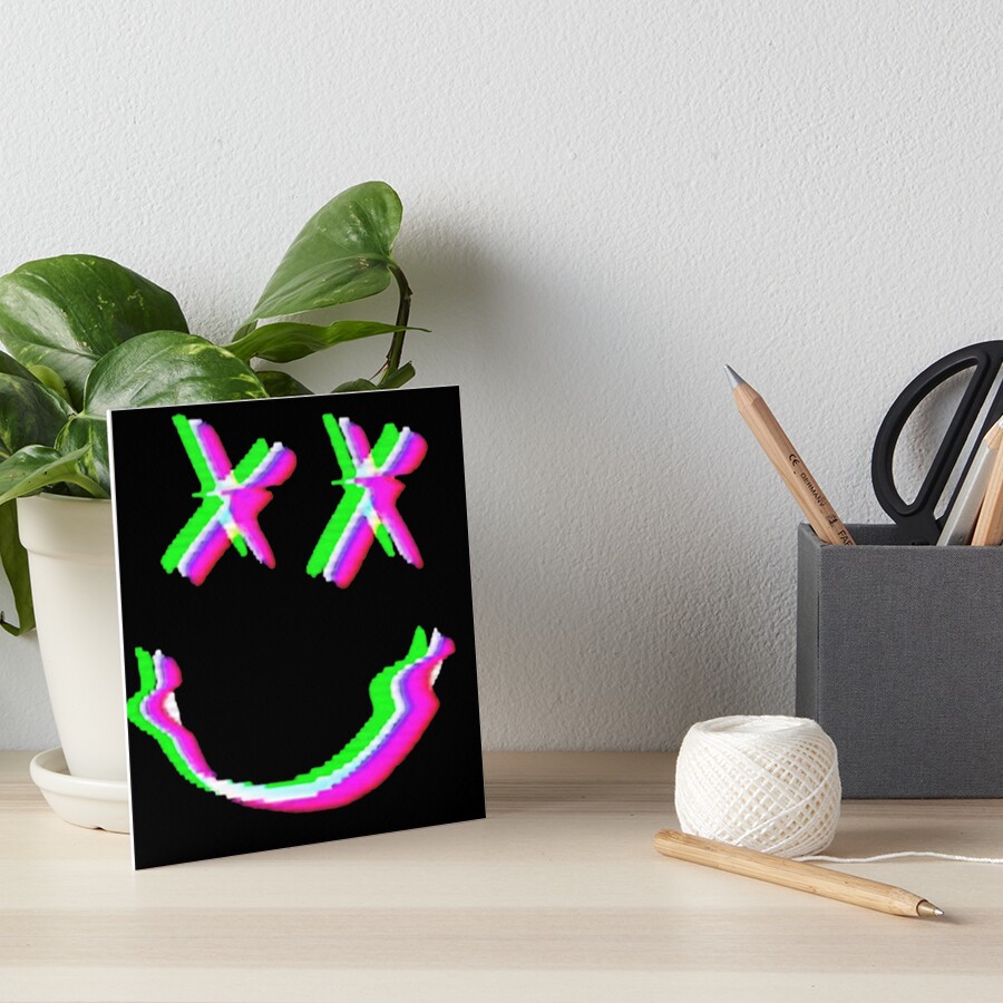 "smiley face louis tomlinson" Art Board Print by Carmens-World | Redbubble