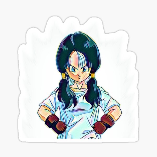 "Train Insaiyan Videl" Sticker for Sale by wickeddesigns1 | Redbubble