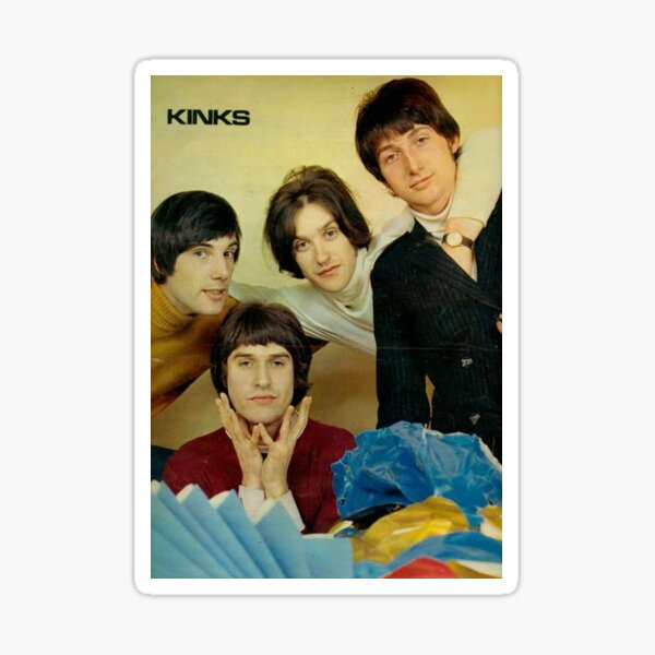 "KINKS-1" Sticker for Sale by Cristina Perez | Redbubble