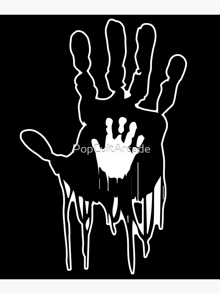 "Death Stranding- Hand Prints - Minimalist gaming design - Video Game ...