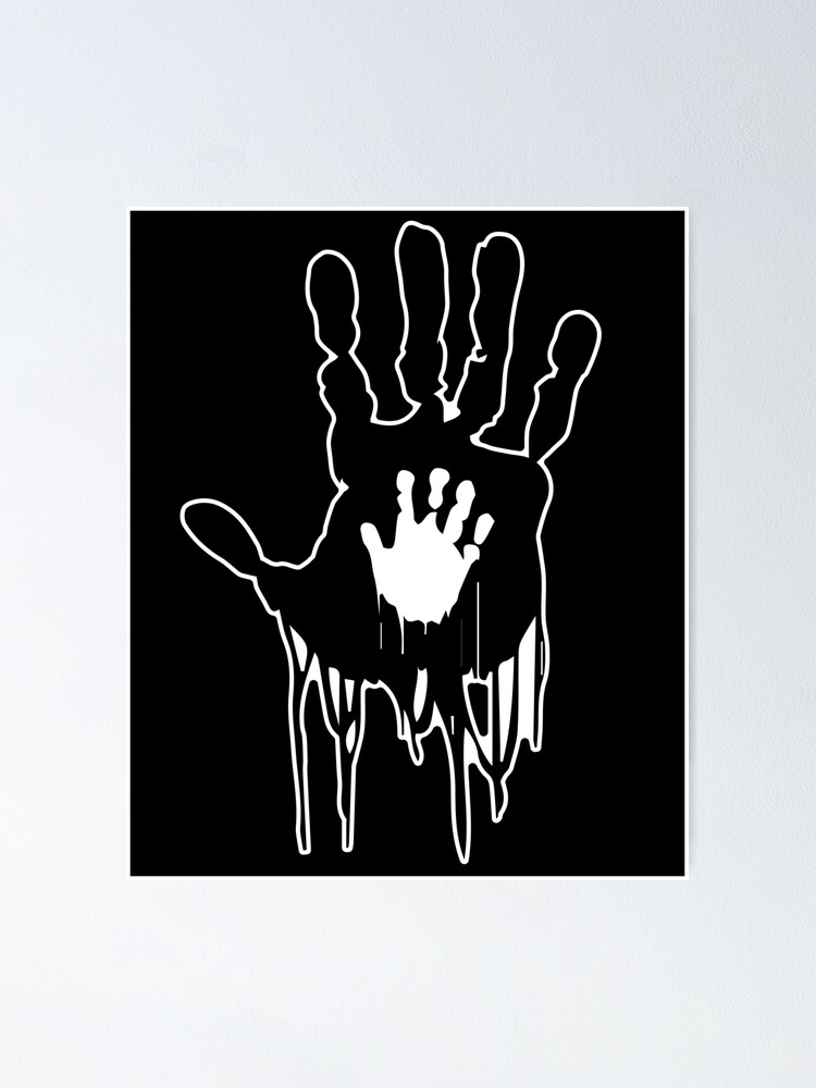 "Death Stranding- Hand Prints - Minimalist gaming design - Video Game ...