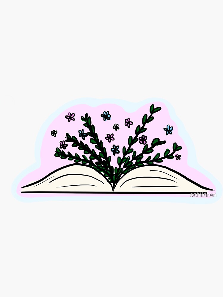 "Subtle Pride Book Sticker" Sticker by ochildren | Redbubble