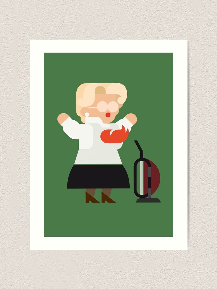 "Mrs Doubtfire" Art Print by saulrev1 | Redbubble