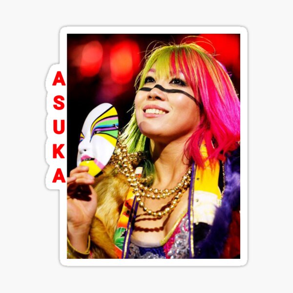 Asuka Wwe Stickers | Redbubble