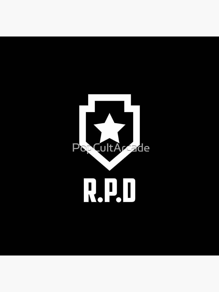 "RPD Logo- Raccoon City Police Department - Resident Evil - Minimalist ...