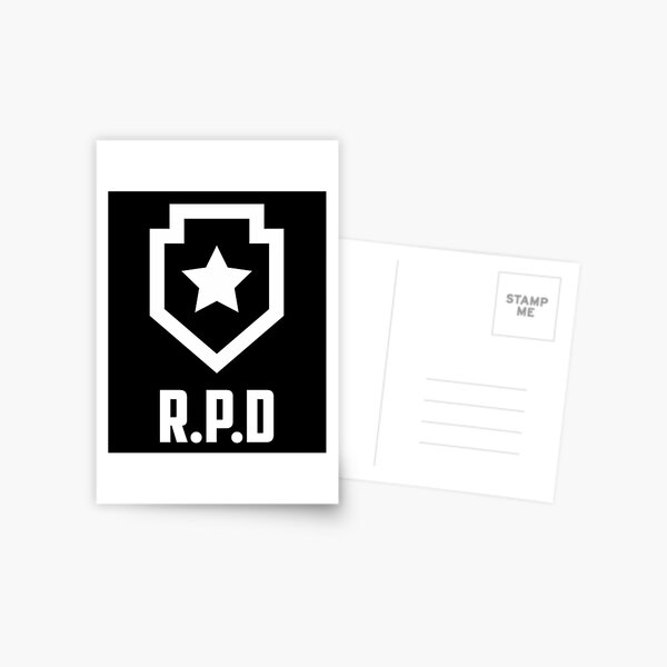 Postal «Logotipo de RPD - Departamento de policía de Raccoon City ...
