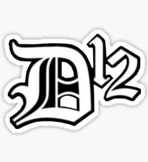 D12 Stickers | Redbubble