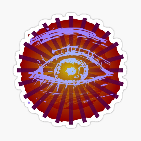 "Eye" Sticker for Sale by MeteorsAndStars | Redbubble