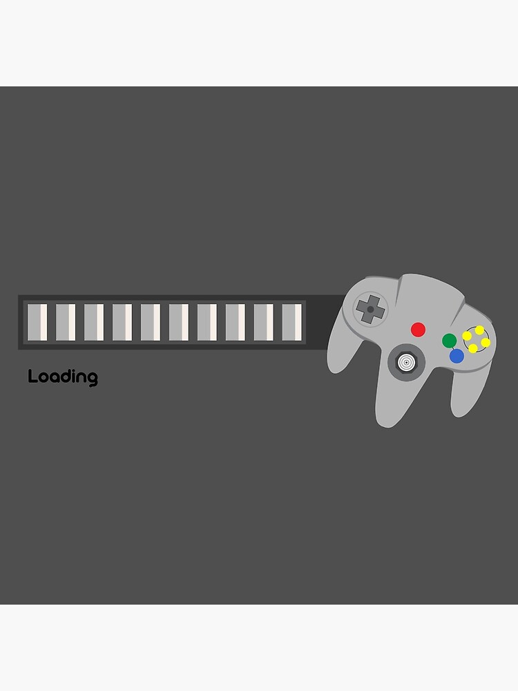 "Retro loading bar" Poster for Sale by Stagraf | Redbubble