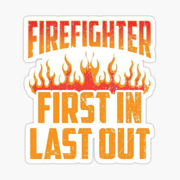 "Fire Brigade Firefighter Youth Fire Brigade" Sticker for Sale by ...
