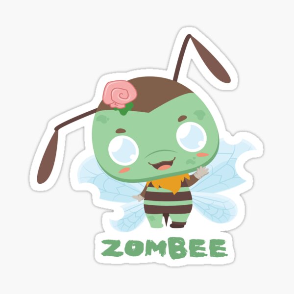 "Cute Zombee Insect" Sticker for Sale by Castiel3 | Redbubble