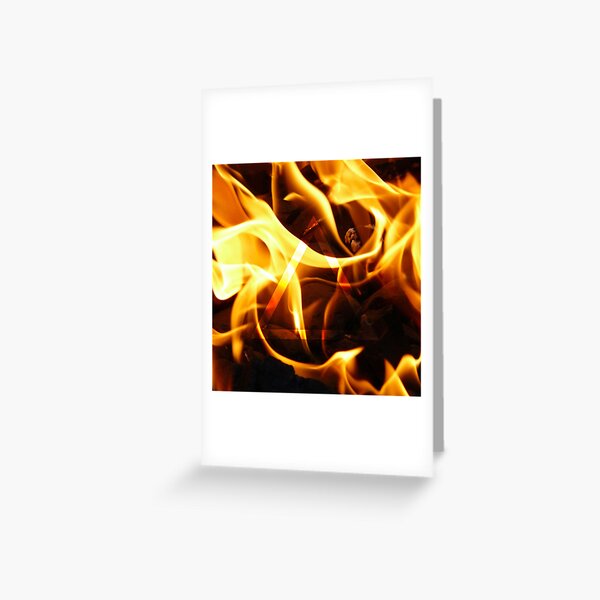 "Fire Element Sigil Talisman" Greeting Card for Sale by skylightmagick ...